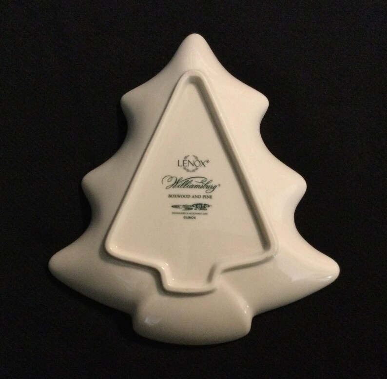 Vintage Lenox Williamsburg Boxwood and Pine Porcelain - Etsy