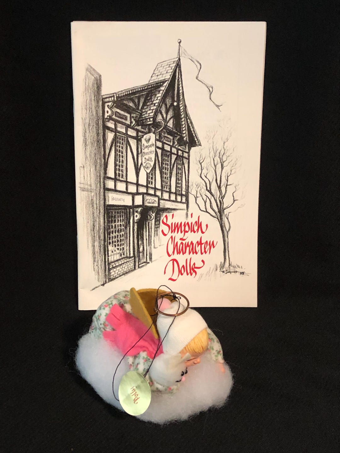 Simpich Polly Cloud Baby Character Doll W/ Booklet - Etsy