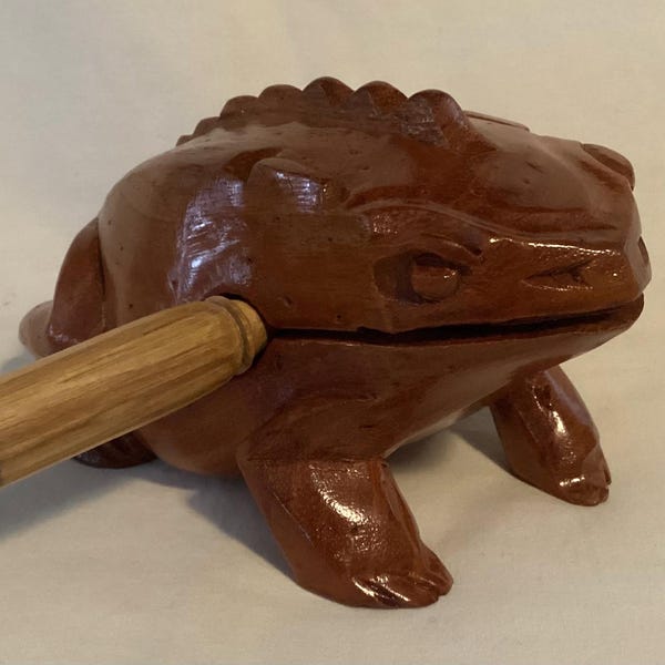 Wooden Frog Instrument - Etsy