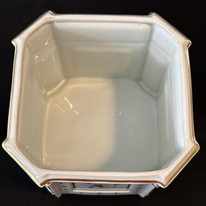 Vintage Haviland Limoges France Floral Vieux Paris Cachepot Flowerpot ...