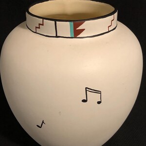 Vintage Teissedre Designs Native American Kokopelli Vase - Etsy