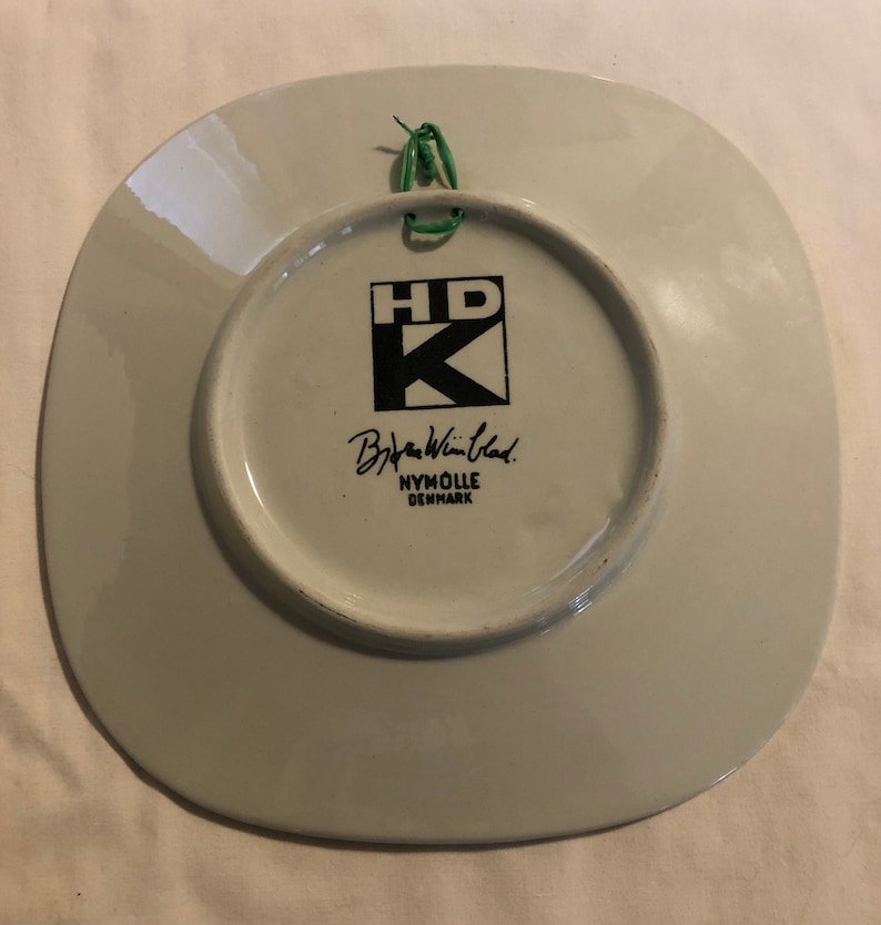 Retro 1979-1980 Bjorn Winblad HDK Nymolle Denmark Modernistic New Years ...