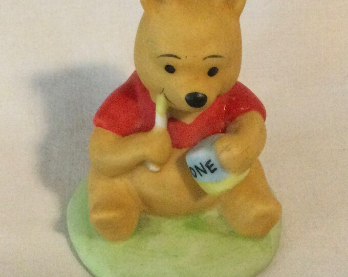 Vintage Miniature Walt Disney Winnie the Pooh Figurine - Etsy