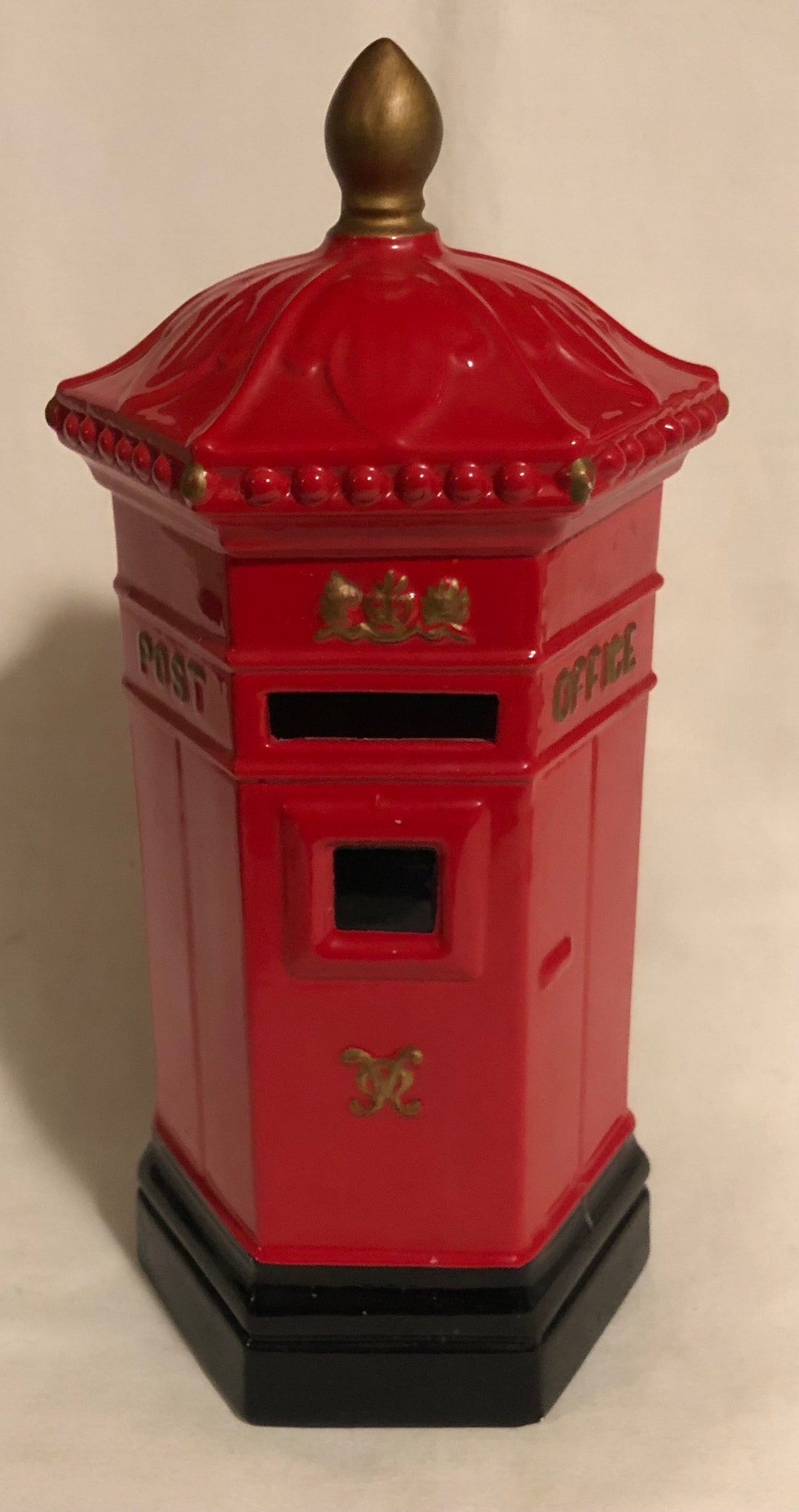 Vintage Honiton England Red Royal Mail Post Office Box Ceramic Bank - Etsy