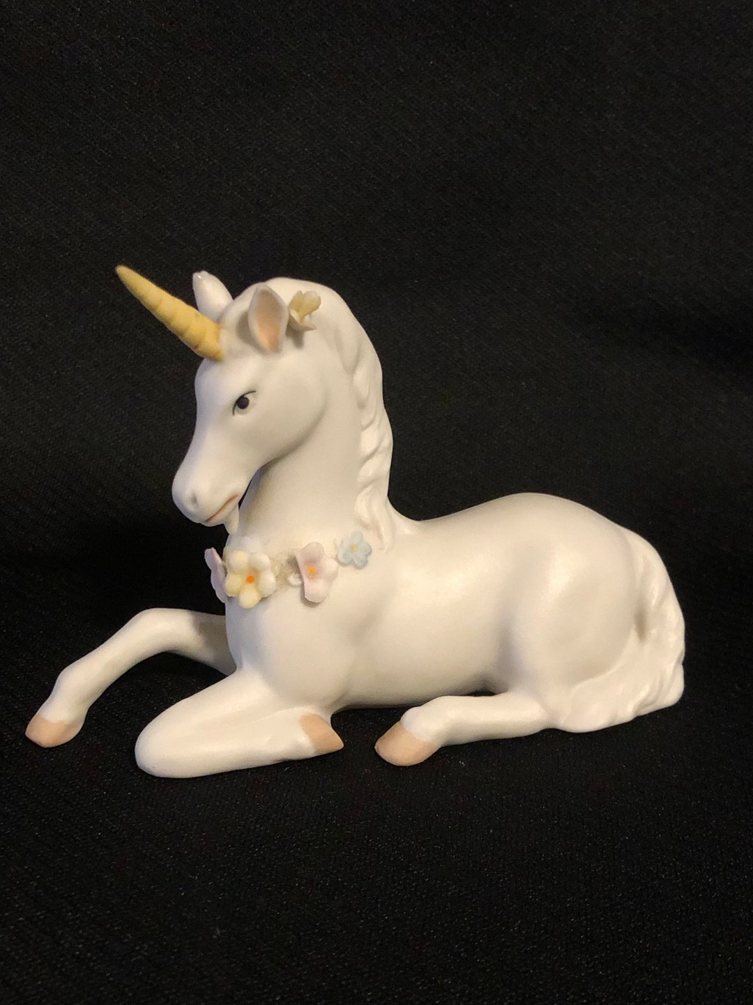 Vintage Enesco Ceramic Unicorn Figurine - Etsy