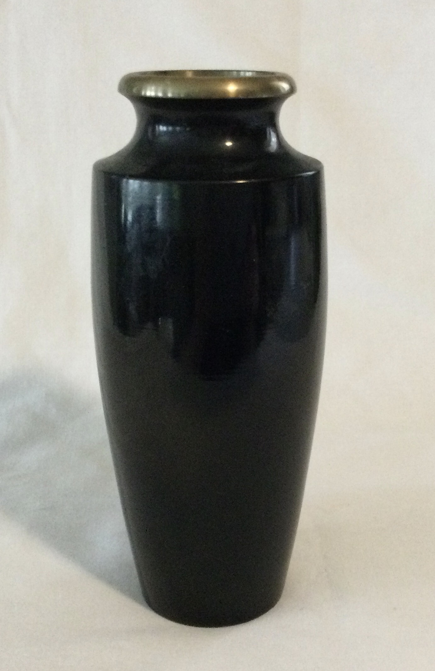 Vintage Japanese Shakudo Mt Fuji Vase - Etsy