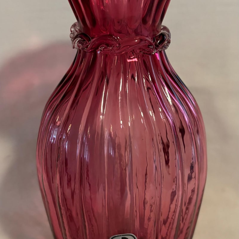 Cranberry Glass - Etsy