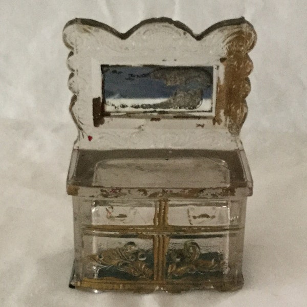 Antique Glass Candy Container - Etsy