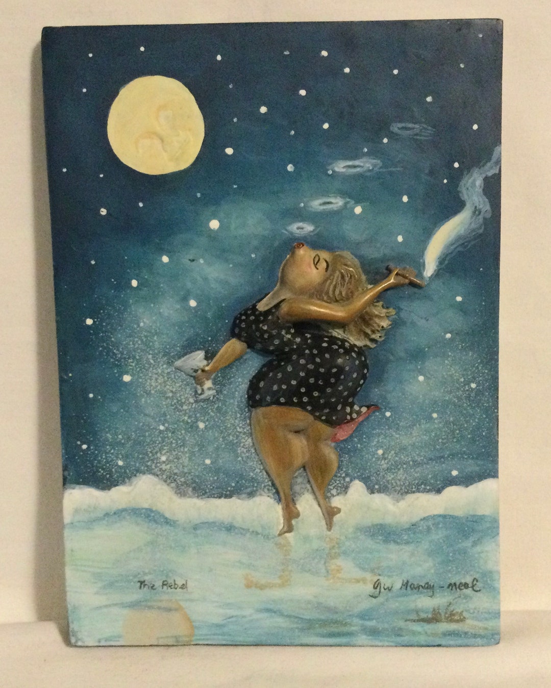 1999 Reco Mini Views Collection Jill Haney-neal the Rebel 3D Wall Art ...