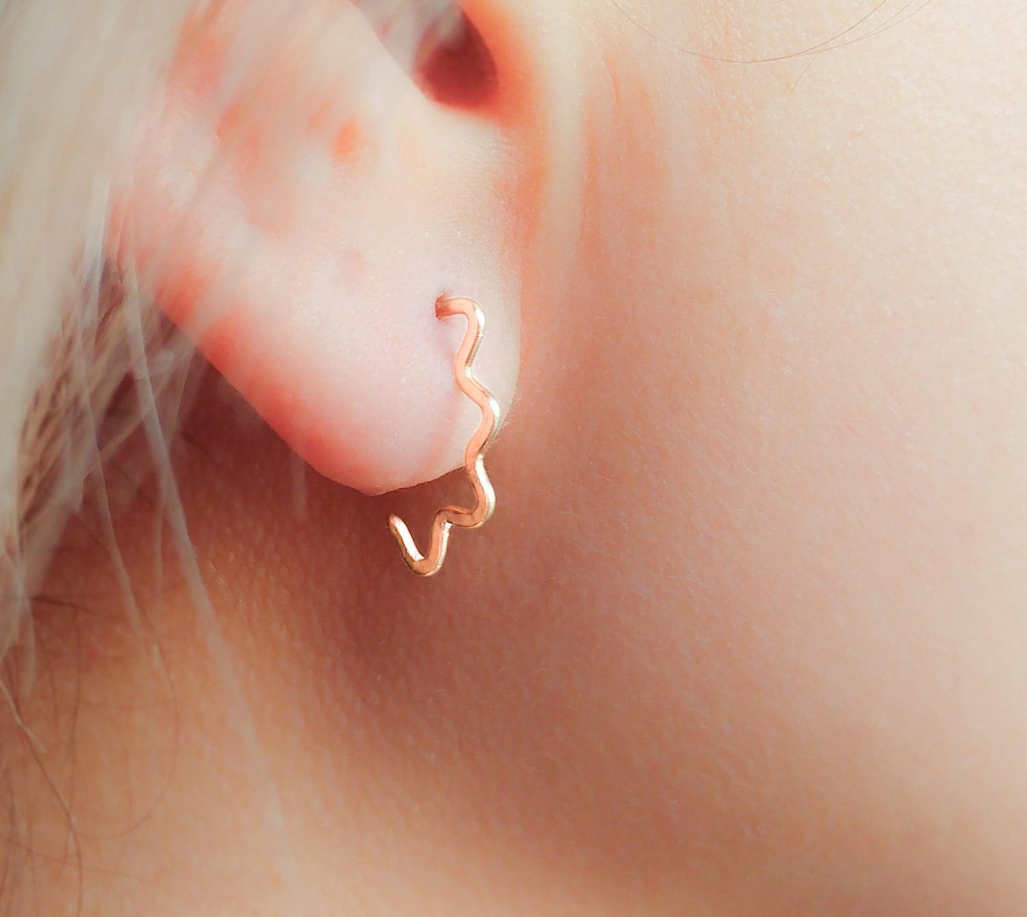 Spike Earrings Spike Hoop Earrings Gold Spike Earrings Gold - Etsy