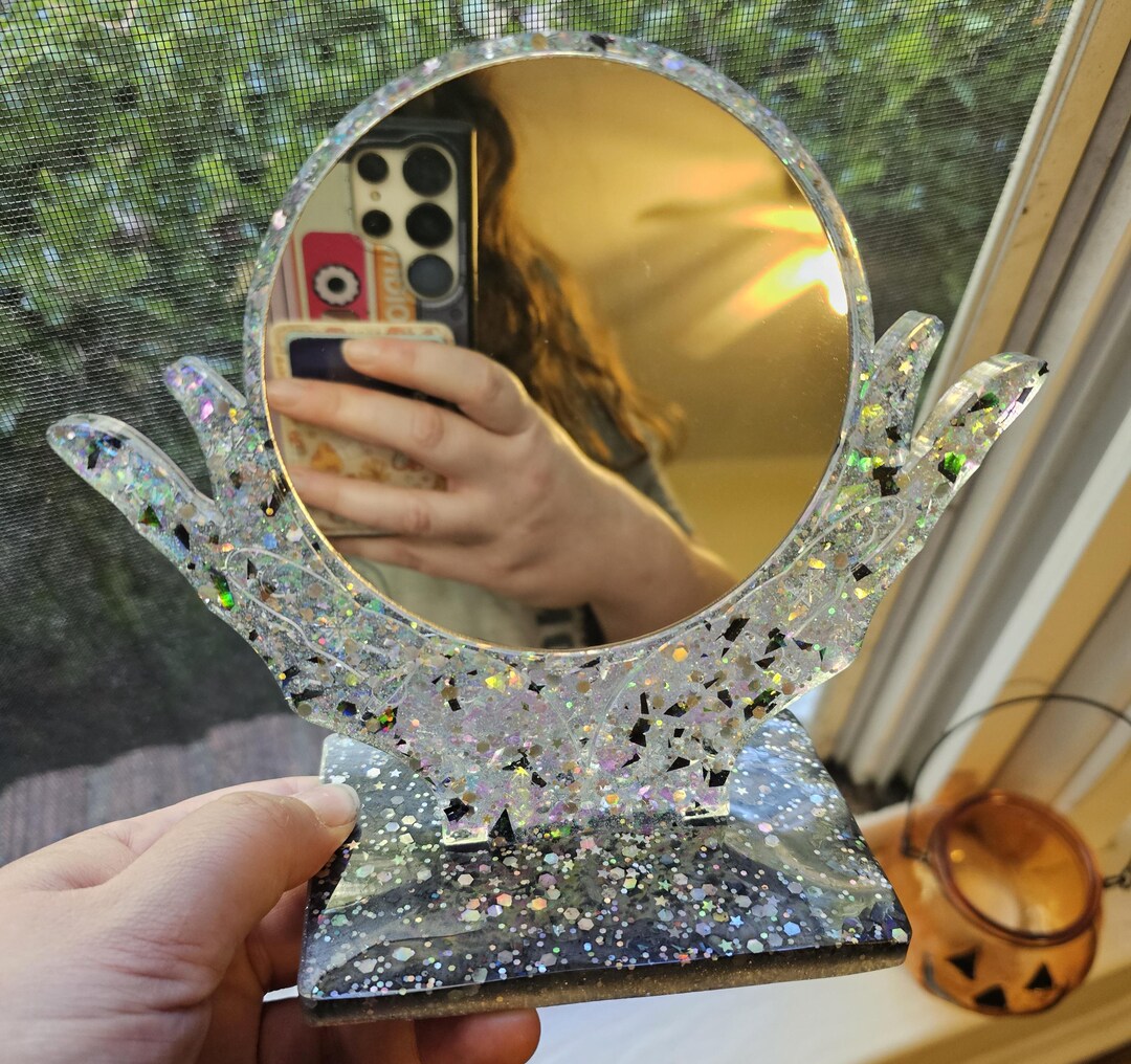 Crystal Ball Mirror - Etsy
