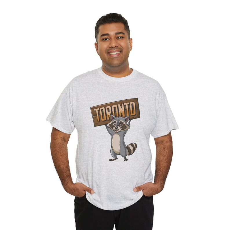 Toronto Raccoon T-shirt - A Fun Gift! - High Quality Cotton - Unisex ...