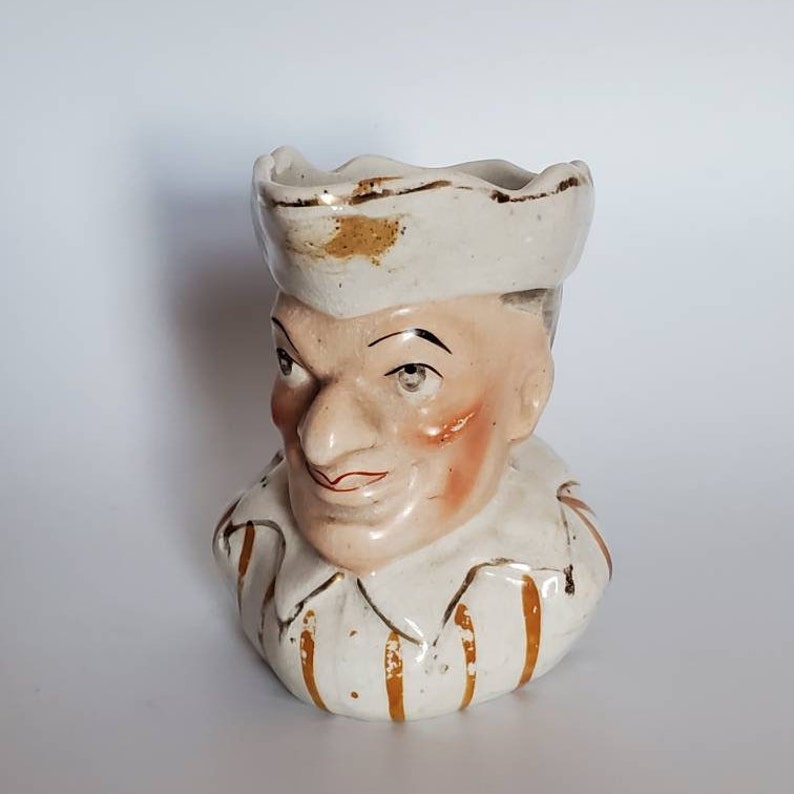 Antique Punch & Judy Mug Toby Jug Jester Figure Punch 1850s - Etsy