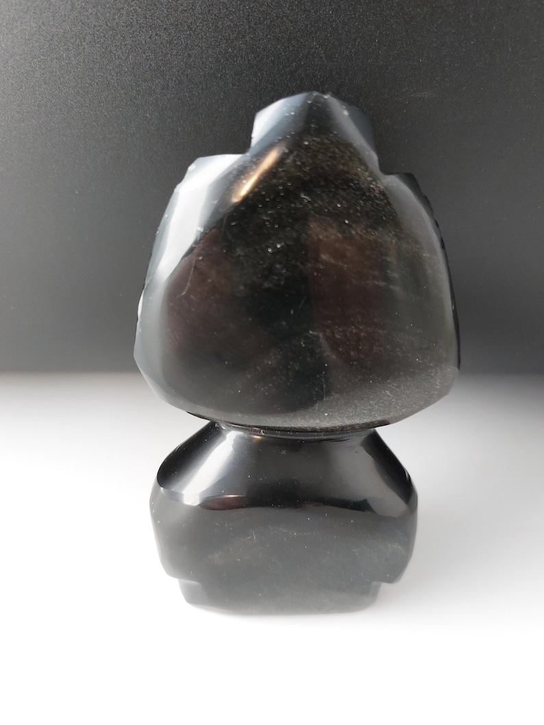 Obsidian Aztec God Sculptures, Black Mayan Idols Set - Etsy