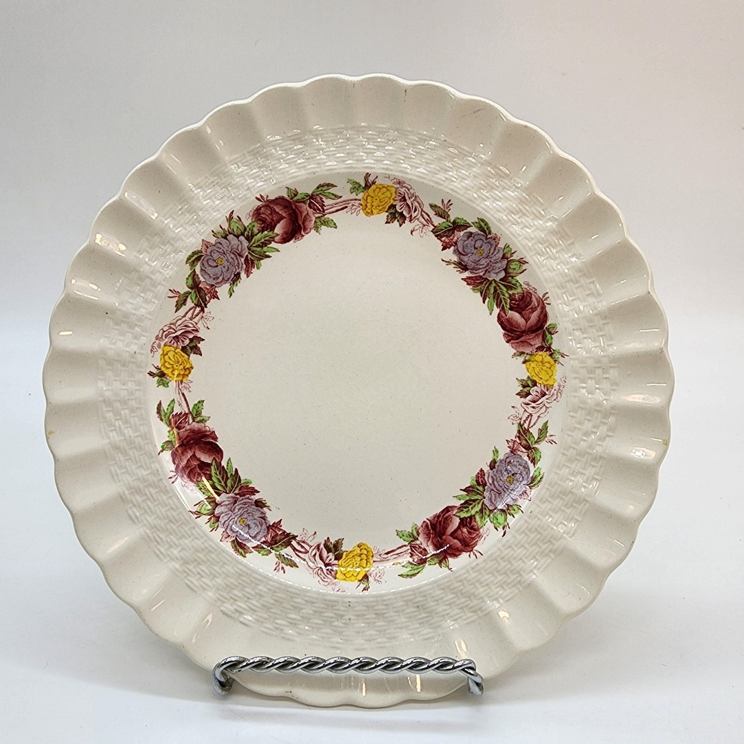 Copeland Spode China Rose Briar Pattern 7896 Dinnerware Plates and Oval ...