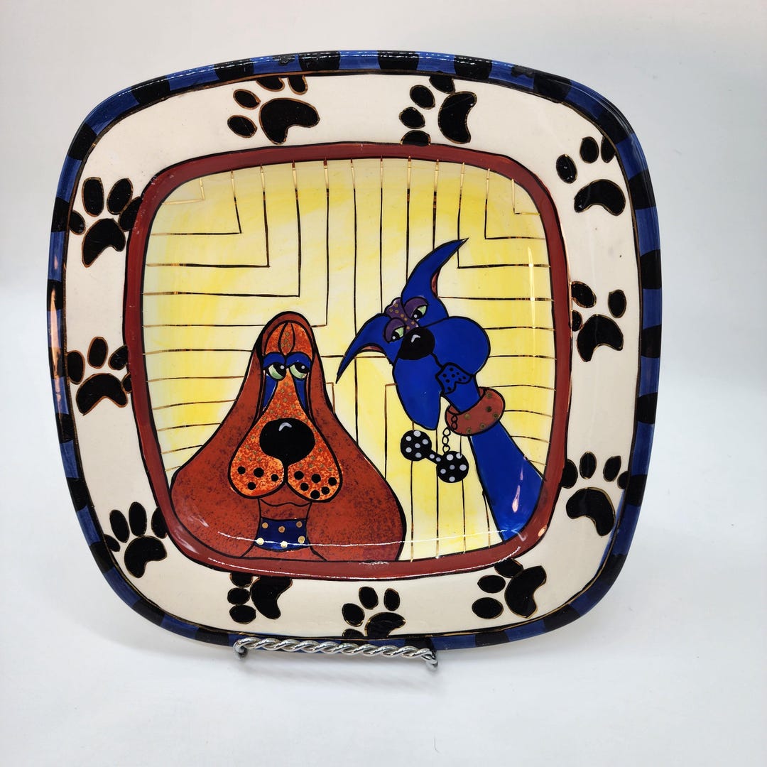 Linda Corneille SWAK Hand Painted Collectible Plate Signed - Etsy