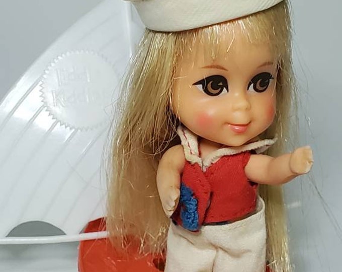 Lola Liddle Kiddle 1960s Sailor Doll With Boat Vintage MATTEL Kiddles ...