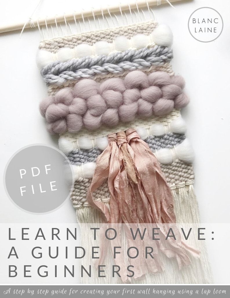 PDF FILE ONLY english Version / Learn to Weave / Weaving | Etsy UK