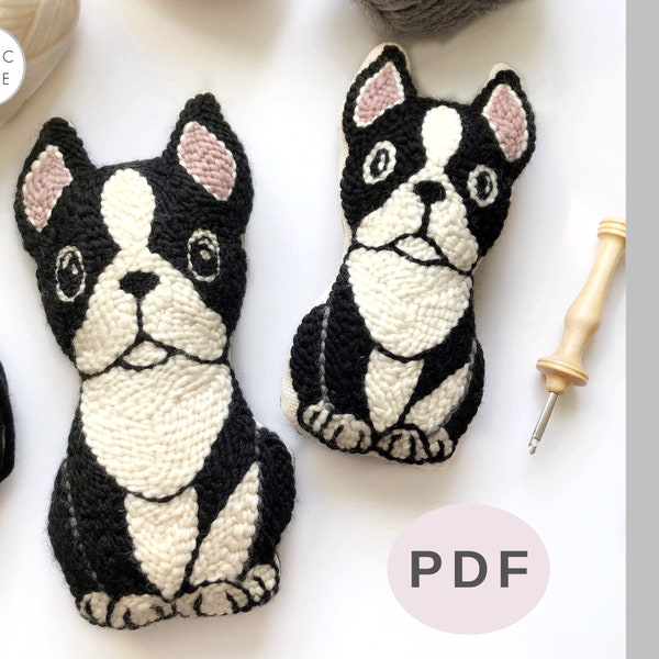 Punch Needle Dog - Etsy