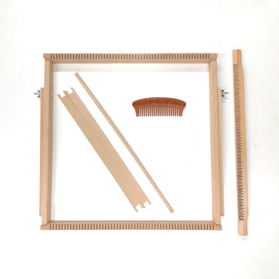 Large Wooden Weaving Loom / 19.5" X 19.5" Loom for Woven Wall Hanging ...