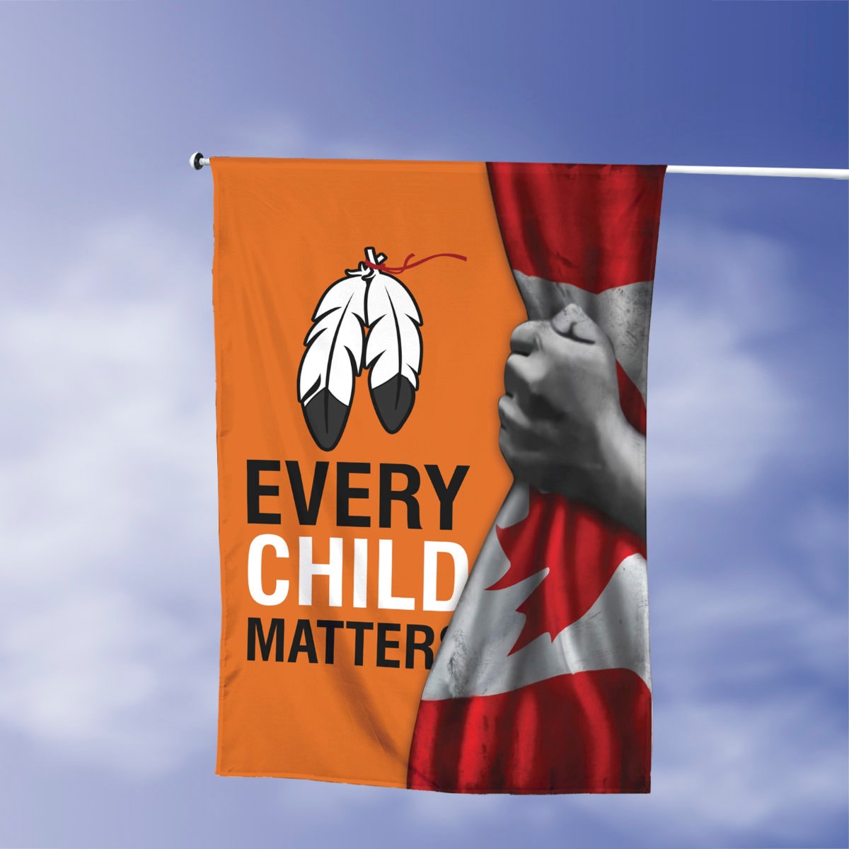 Canada Indigenous Native Orange Day Flag, Every Child Matters Garden ...