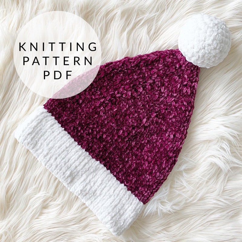 Santa Hats Pattern - Etsy