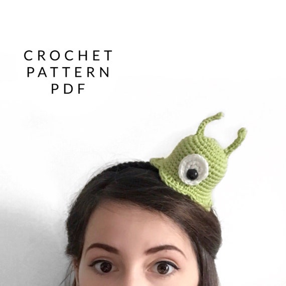 Crochet Pattern Brain Slug Headband - Etsy UK