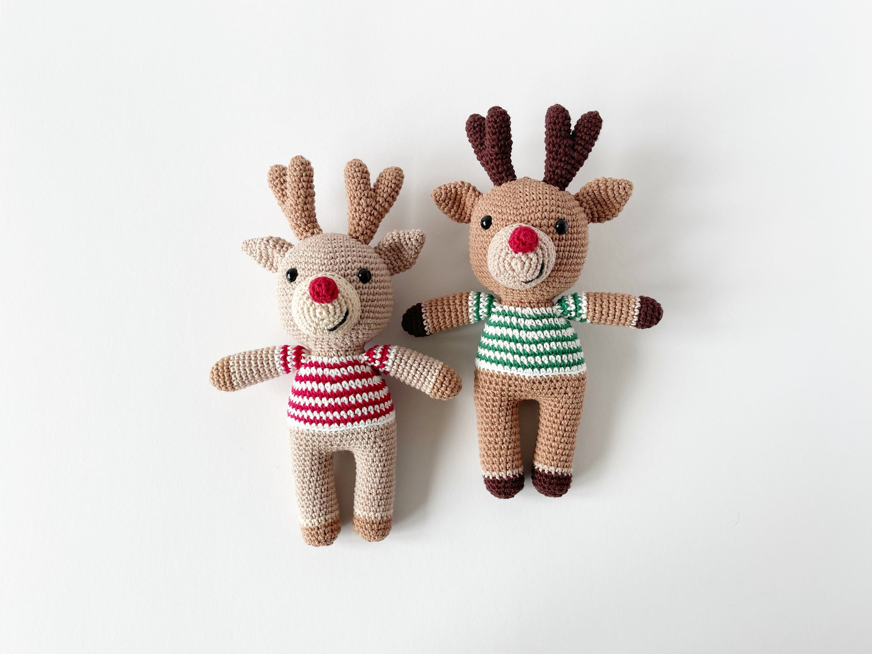 Crochet Pattern Rudolph the Reindeer - Etsy UK