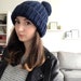 Knitting Pattern - Blue Steel Knit Scarf & Beanie - Etsy