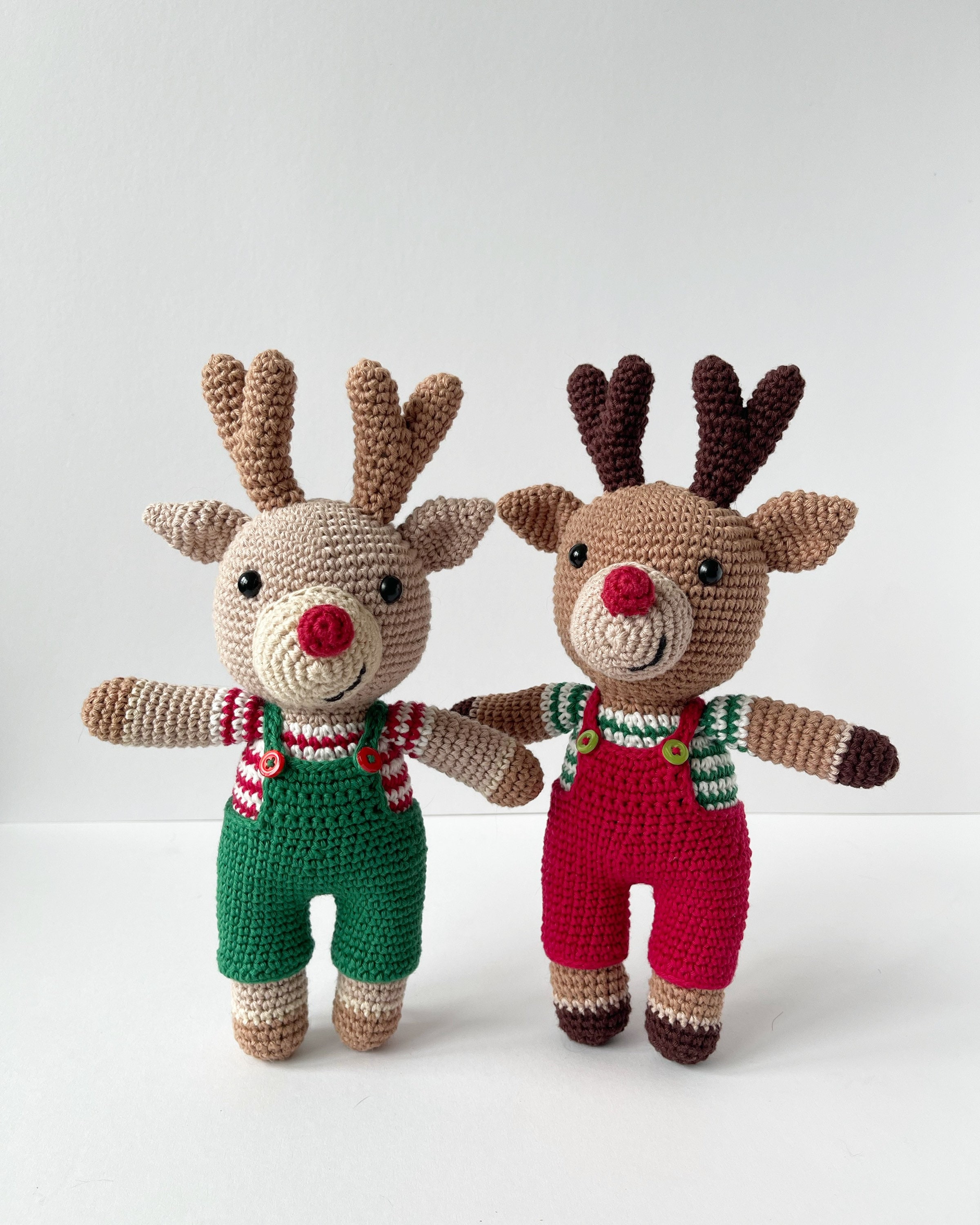 Crochet Pattern - Rudolph the Reindeer - Etsy UK