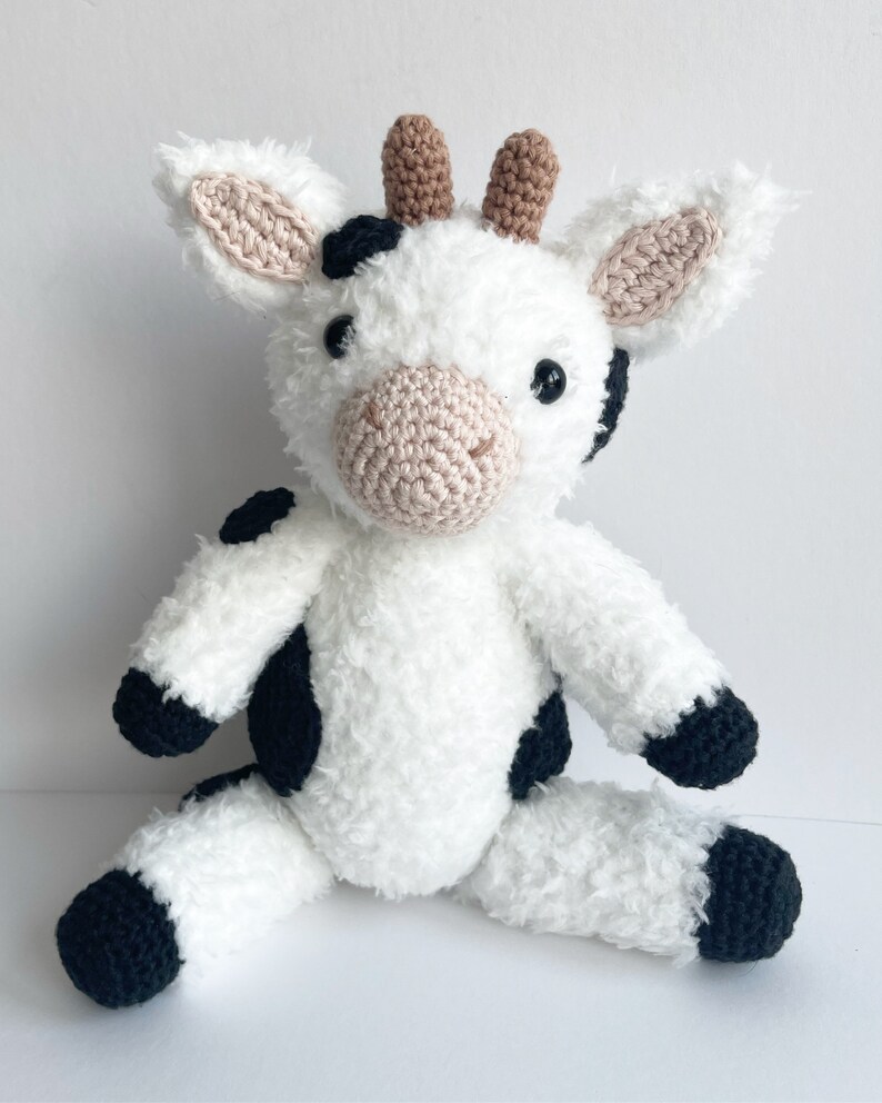 Crochet Pattern - Cuddly Cow - Etsy