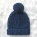 Knitting Pattern - Blue Steel Knit Scarf & Beanie - Etsy
