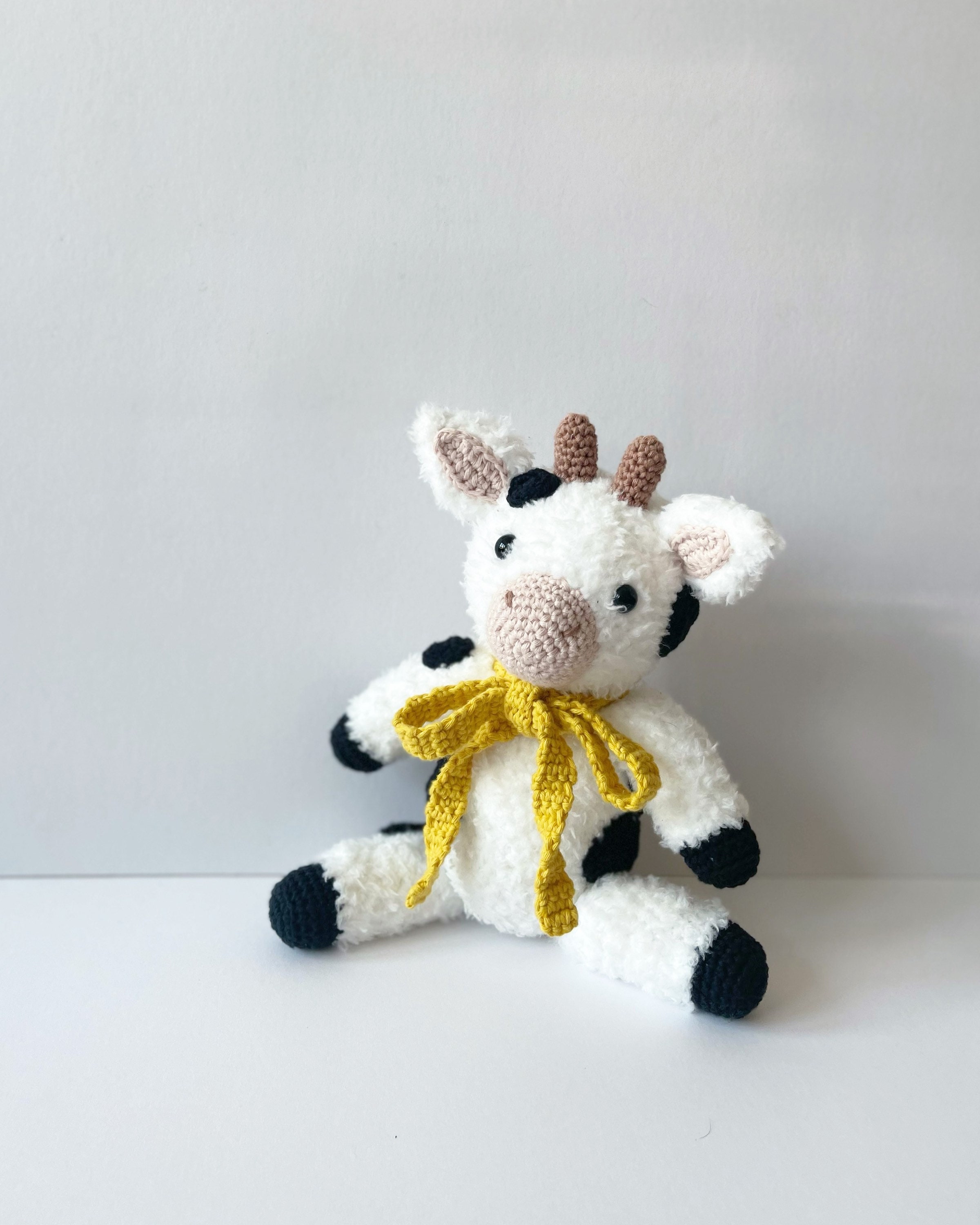 Crochet Pattern - Cuddly Cow - Etsy