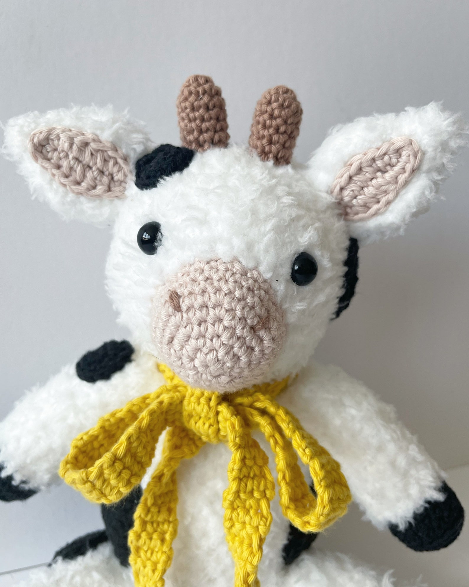 Crochet Pattern - Cuddly Cow - Etsy