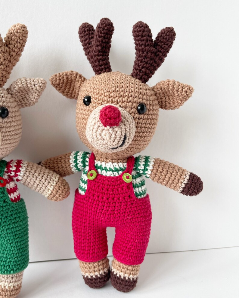 Crochet Pattern Rudolph the Reindeer - Etsy UK