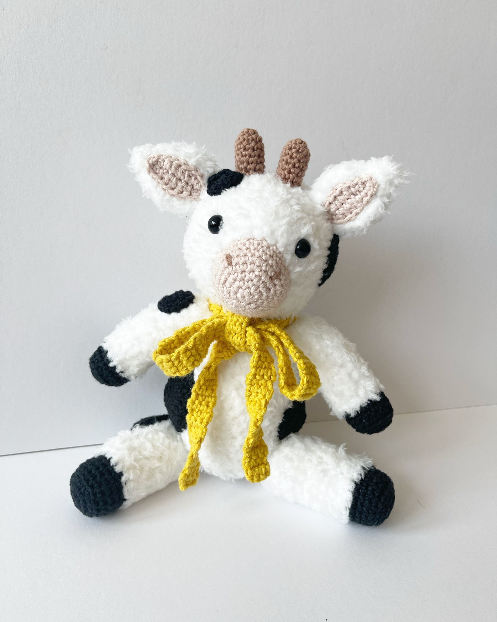 Crochet Pattern - Cuddly Cow - Etsy
