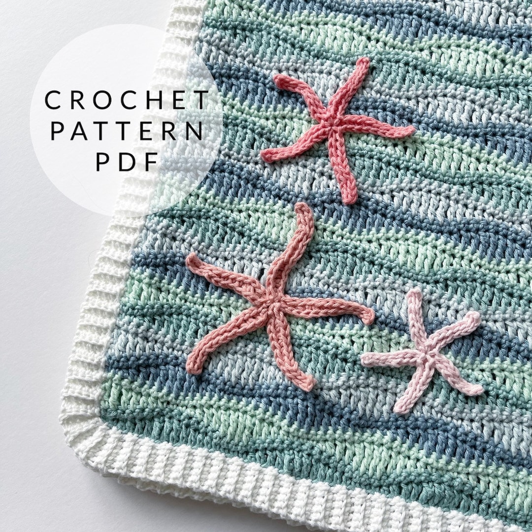 Crochet Pattern - Under the Sea Baby Blanket - Etsy