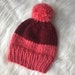 Knitting Pattern - Chunky Two-tone Beanie Hat - Etsy Canada