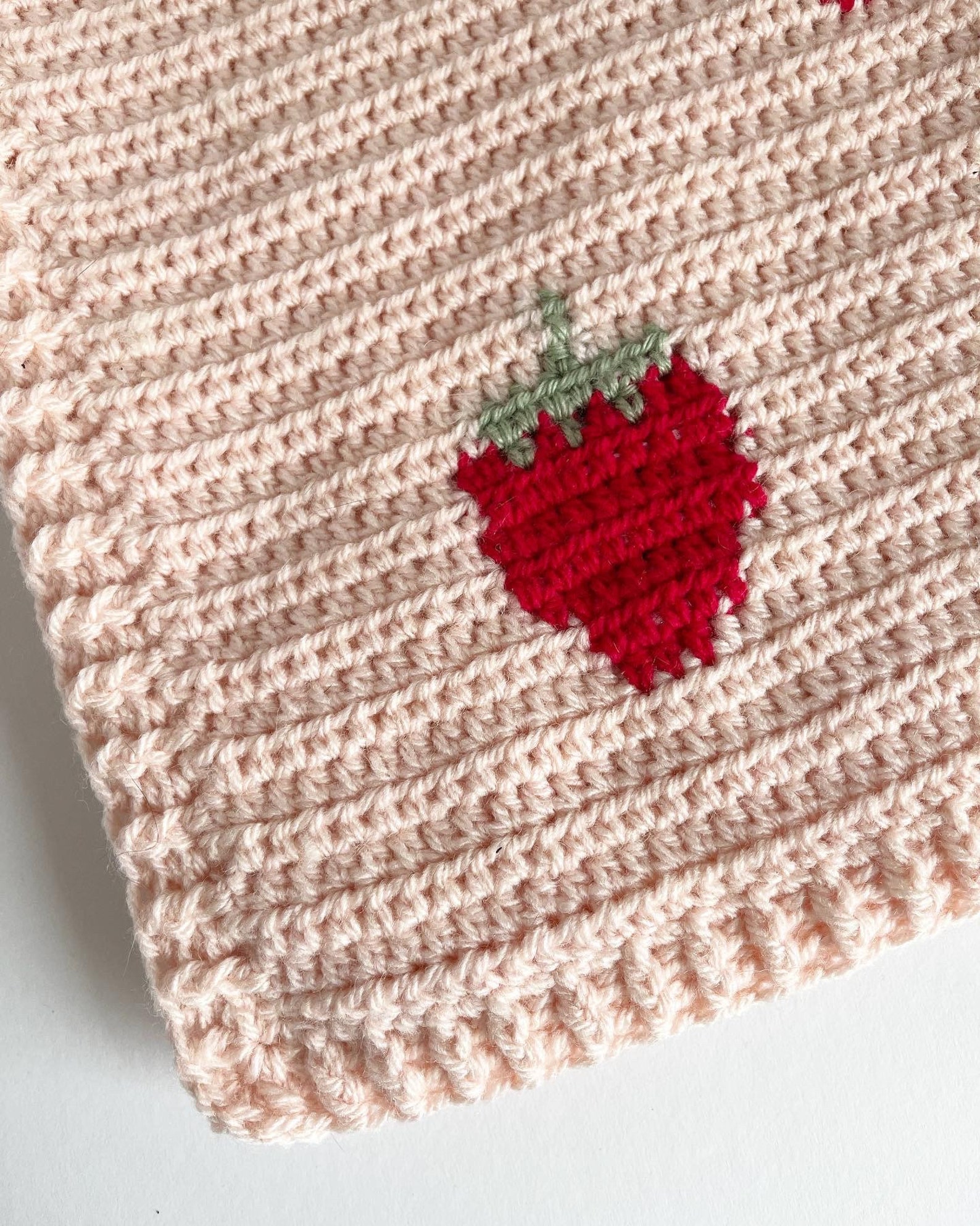 Crochet Pattern Strawberry Dream Baby Blanket - Etsy