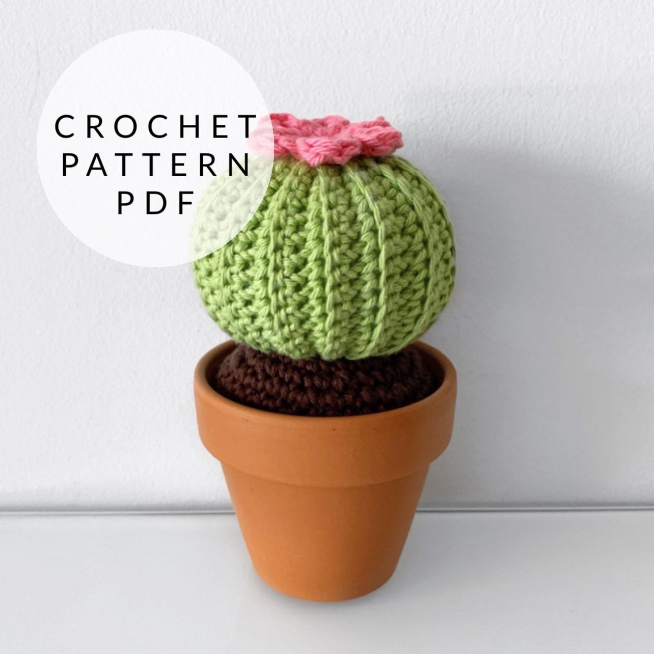 Crochet Pattern Round Barrel Cactus - Etsy