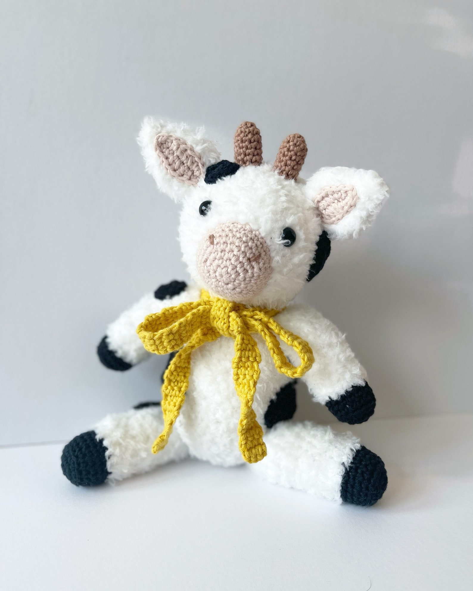 Crochet Pattern - Cuddly Cow - Etsy