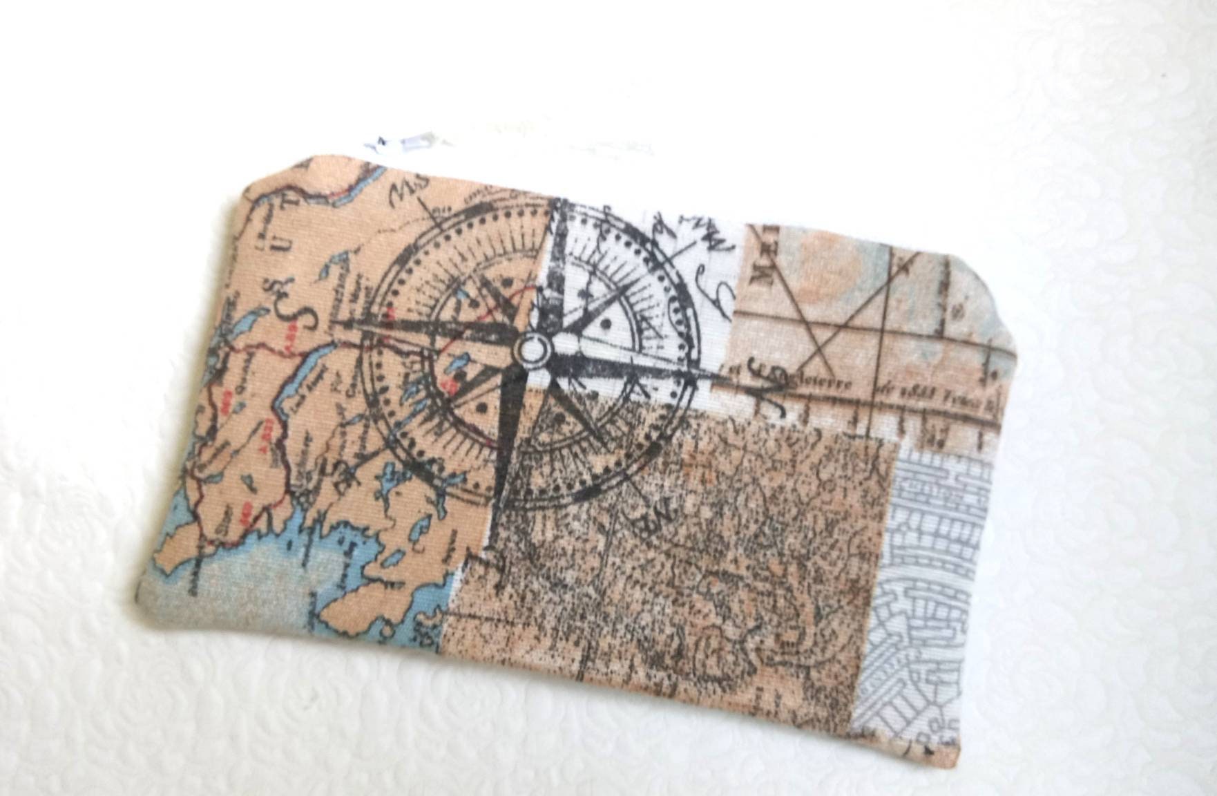 Weekend Bag Beach Tote Zipped Tote Traveler Bag Vintage Map Tote Gift ...