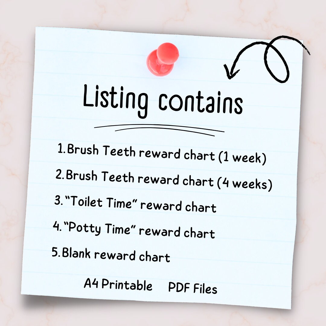 Bluey Reward Chart Bundle brush Teeth, Potty Training - Etsy Australia