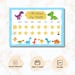 Dinosaur Brush Teeth Rewards Chart (printable) - Etsy