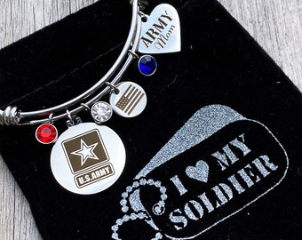 Army Mom Jewelry | Etsy