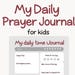 Kids Christian Prayer Bulk Journal Bundle | Printable Devotionals, Mood ...