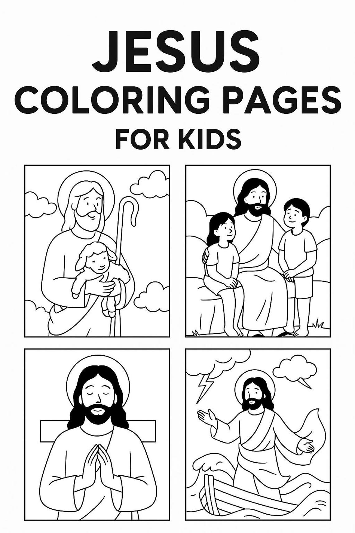 Christian Coloring Pages: Bible Verse Scripture Art (PDF Download) - Etsy