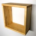 Deep Square Floating Shelves Geometric Shelf Box Shelf Modular Stack ...