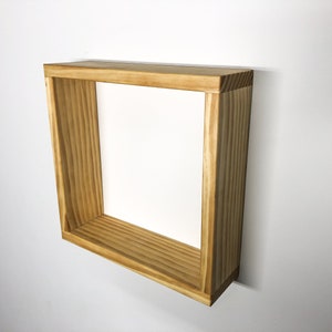 Square Floating Shelves Geometric Shelf Box Shelf Modular Stack Able ...