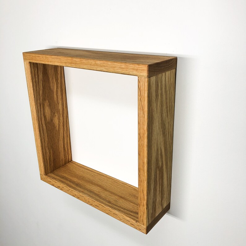 Square Floating Shelves Geometric Shelf Box Shelf Modular Stack Able ...